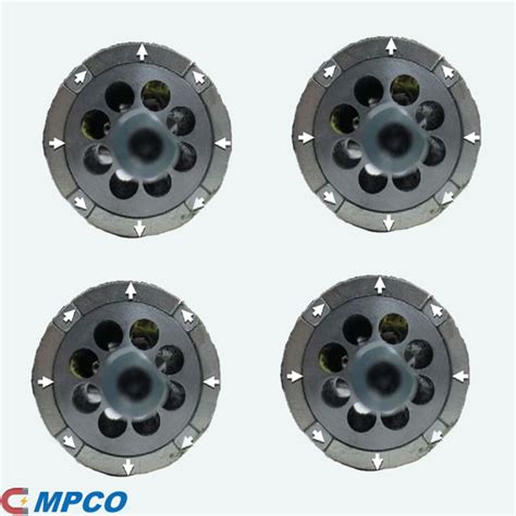 permanent magnet rotor with segment halbach arrays mpco magnets