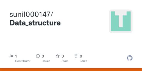 Github Sunil000147datastructure