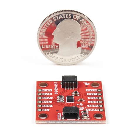 sparkfun 6 degrés de liberté lsm6dso qwiic opencircuit