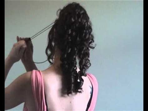 Drawstring Ponytail Tutorial YouTube