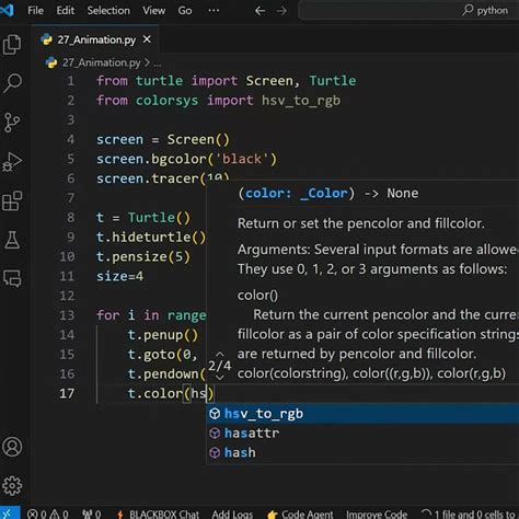 Amazing Animation Python Pythonprogramming Coding Turtle