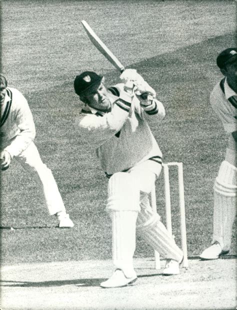 Gloucestershire Cricketer David Shepherd Is Pictured Here In June 1973