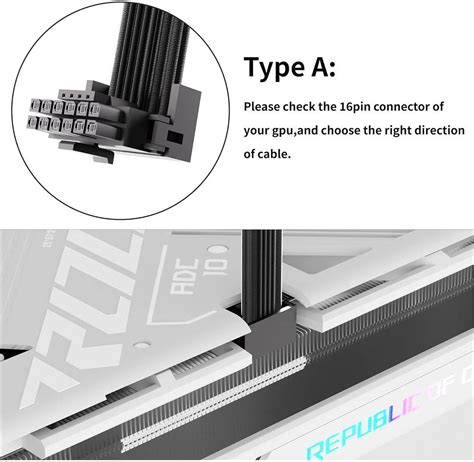 Mviioe 12vhpwr 90° Angled Adapter Pci E 50 Female To Male Extension