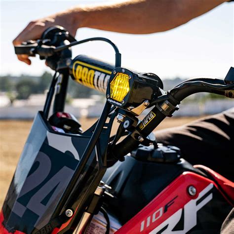 Baja Designs Electric Start Pit Bike S1 Auxiliary Amber Light Kit