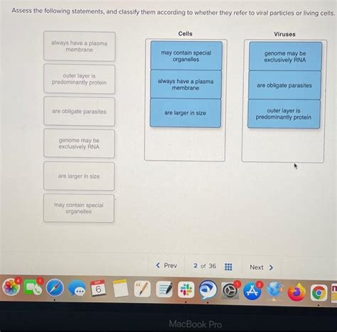 solved assess the following statements and classify them