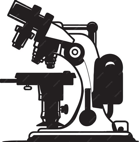 Premium Vector Nanofocus Device Vector Emblematic Icon Black Scope