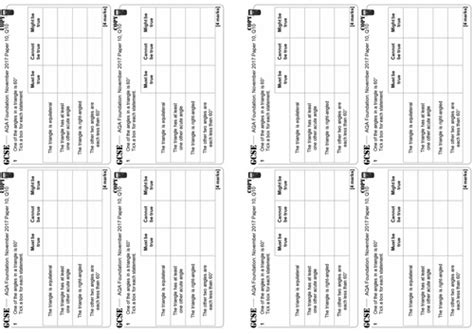 Angles In Polygons Gcse Questions Foundation Aqa Teaching Resources