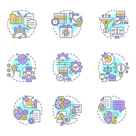 Retrieval Augmented Generation Multi Color Concept Icons And Machine
