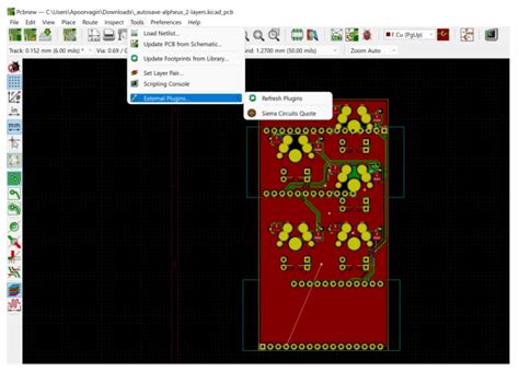kicad quote plugin sierra circuits