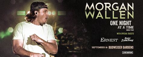 Morgan Wallen Bringing ‘one Night At A Time World Tour To Budweiser