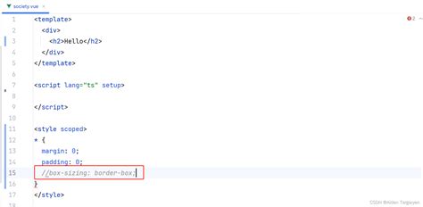 优化vue项目中 Webstorm20233 对 Css 和 Html 的默认注释 技术分享 云服务器