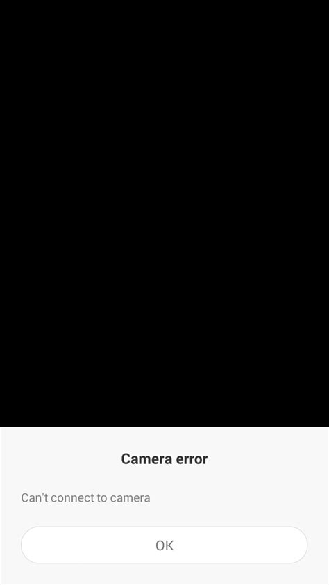 can t connect to camera error while capturing video android stack