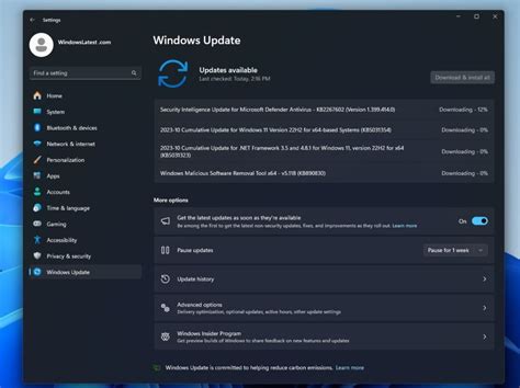 Windows 11 KB5031354 With Hidden Moment 4 Direct Download Links