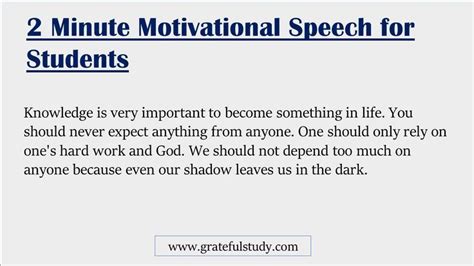 Motivational Speech For Life Artofit