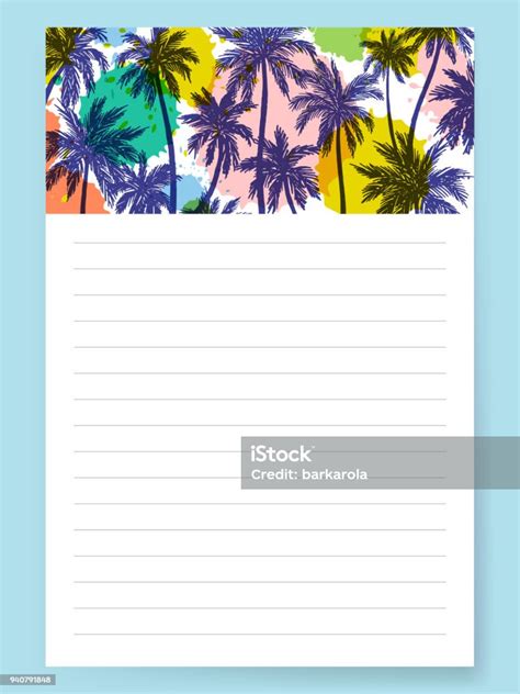 벡터 일러스트 레이 션 손으로 그려진 헤더로 메모 시트 서식 파일 개성 개념에 대한 스톡 벡터 아트 및 기타 이미지 개성 개념 골인 공란 Istock