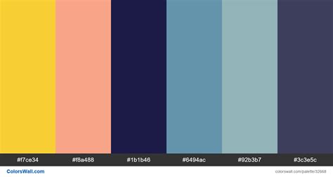 Lesson Typography Mobile Class Colors Palette