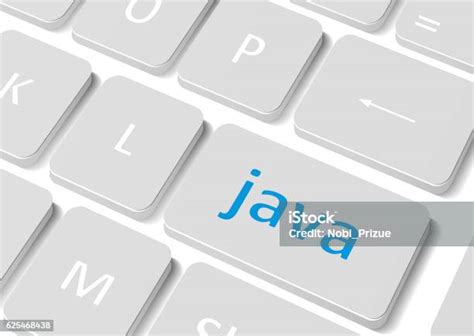 소프트웨어 개념 컴퓨터 키보드의 버튼 java 3차원 형태에 대한 스톡 벡터 아트 및 기타 이미지 3차원 형태 java