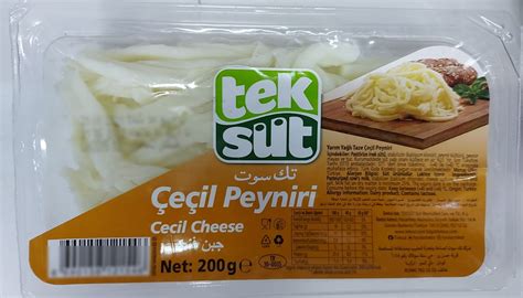 Buy Tek Sut Cecil White String Cheese Pasteurized From Cows Milk 200g