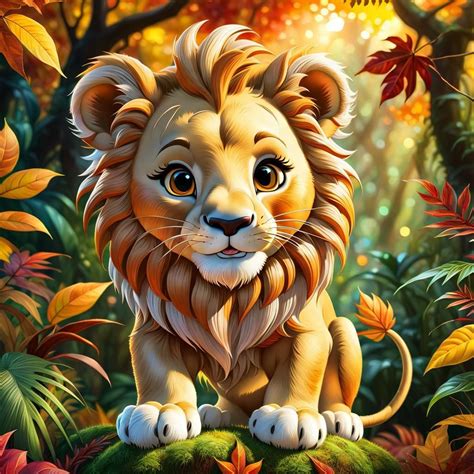 Lion Cartoon Wallpapers 4k Hd Backgrounds On Wallpaperbat