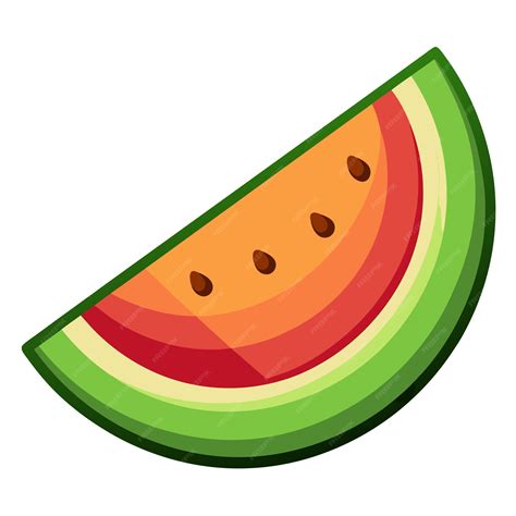 Melon Slice Clipart Vector Art And Illustration Premium Ai Generated