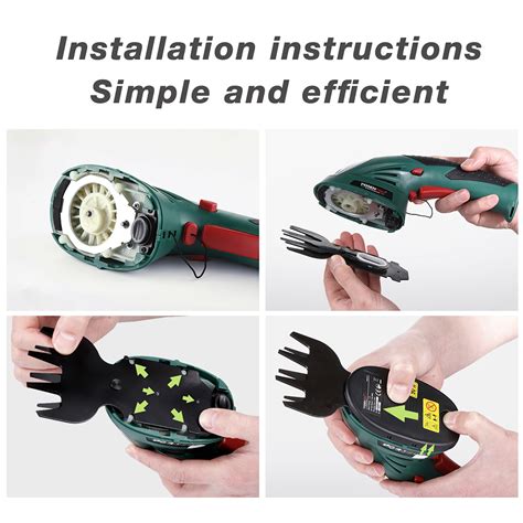 72v Pruning Shears 2in1 Cordless Grass Hedge Trim Grandado