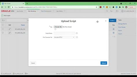 Database Programming Introduction To Oracle Apex Youtube