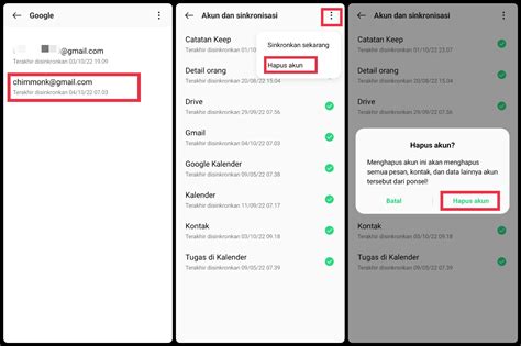 Cara Menghapus Akun Google Di Hp Oppo Blogger Toraja