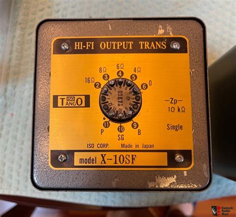 Tango X 10sf Output Transformer Used Photo 4710865 Us Audio Mart
