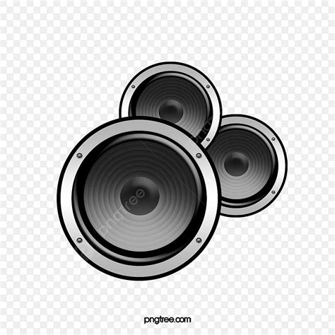 Alto Falante Som De Vector De Prata Png Vector De Som Som De Prata