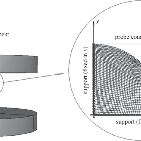 A Three Dimensional Schematic Of The Compression Experiment And Its Download Scientific Diagram