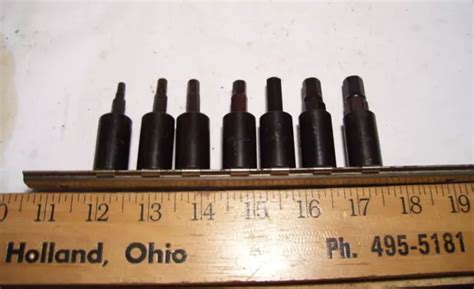 Vim Tools Impact Vm6 Half Cut Stubby Metric Hex Set 3 8 Square Drive