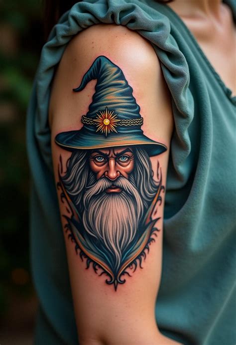 Wizard Tattoo Meaning Mystical Symbolism And Spiritual Significance