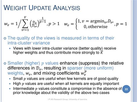 ppt kernel based weighted multi view clustering powerpoint