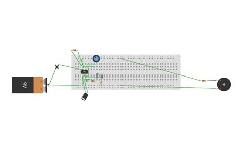 Circuit Design Morse Code Generator Tinkercad
