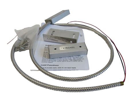 New Lot Of 2 Sentrol 2507a L Armored Contact Cable 2507al Sb