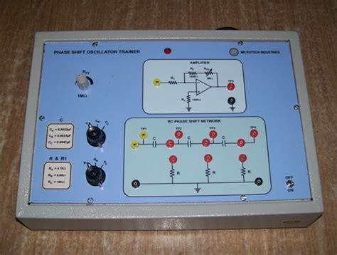 Rc Phase Shift Oscillator Trainer Microtek Industries