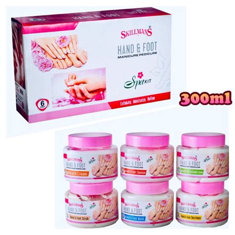 Skillmans Manicure And Pedicure Spa Kit Salon Size 6x300ml Darazpk