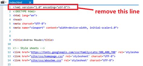 Html Internet Explorer Not Seeing Doctype Stack Overflow