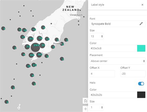 enhanced clustering in map viewer