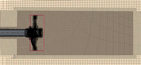 open water simulation setup mesh refinement pattern around propeller