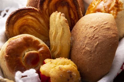 Mexican Sweet Bread Closeup Stock Image Image Of Hojaldra Snack
