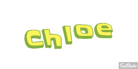 Chloe Name Animated  Logo Designs