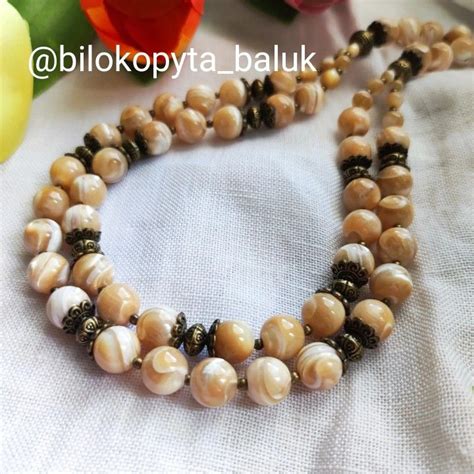 Намисто з перламутру ручна робота Necklace Bracelets Jewelry