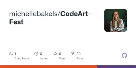 Github Michellebakelscodeart Fest