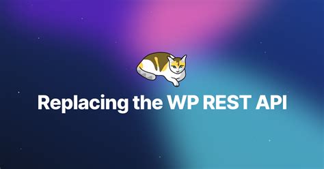 replacing the wp rest api gato graphql for wordpress