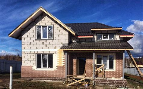 🏠 Строительство дома из газоблоков Строительство домов под ключ в Чебоксарах Проекты и