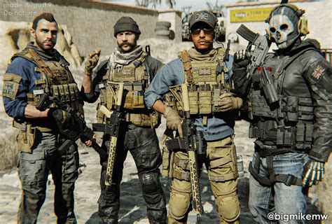Ive Recreated The Outfits Of Task Force 141 From The Trailers Using