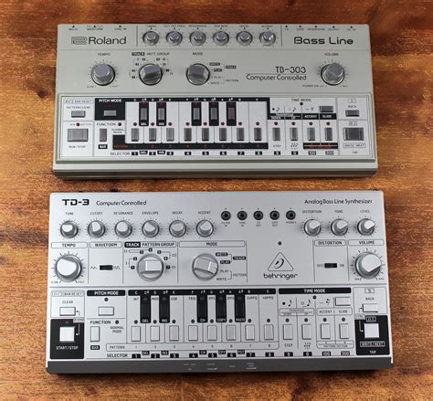 Test Behringer Td 3 Vs Din Sync Re 303 Roland Tb 03 Xoxbox Tb 303