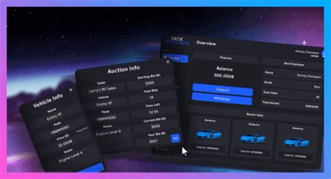 🆗 Okokvehiclesales [qbcore][esx][paid] Page 2 Fivem Releases Cfx