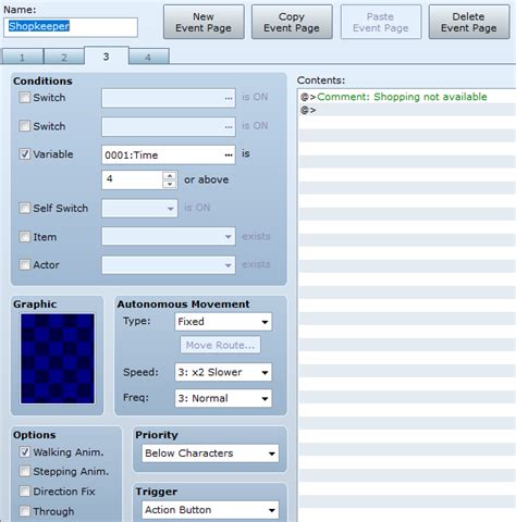 need help on creating a particular event rpg maker forums